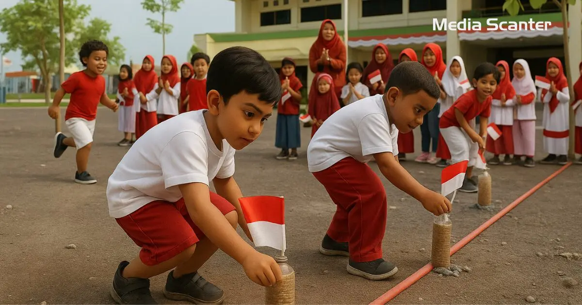 Contoh Lomba 17 Agustus yang Ramah Anak di Sekolah Dasar - Media Scanter