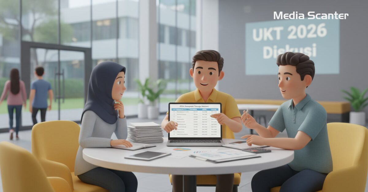 Biaya Kuliah PTN 2026 (UKT) Lengkap Semua Kampus Negeri - Media Scanter
