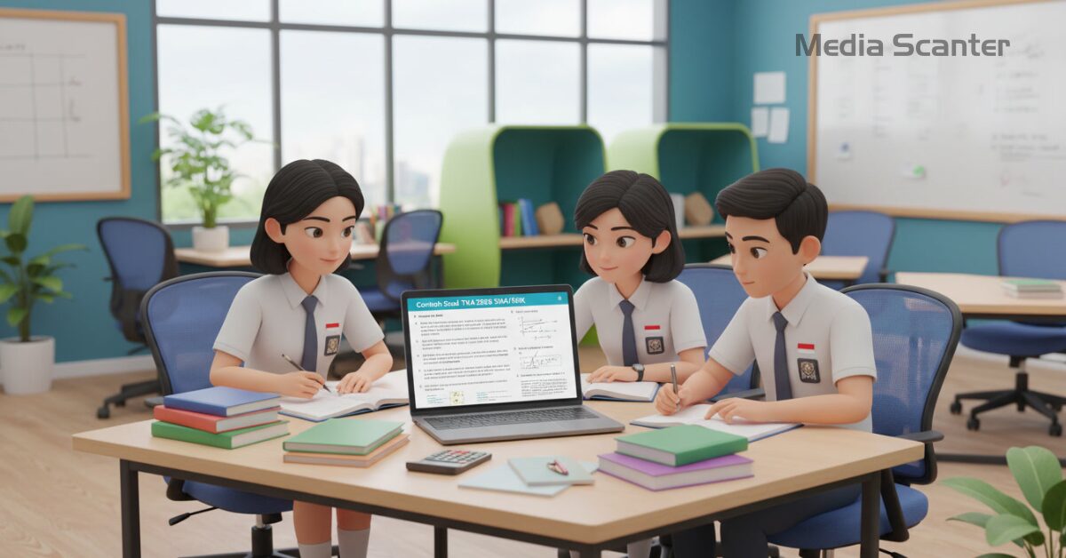 Contoh Soal TKA 2026 SMA/SMK + Pembahasan Terbaru - Media Scanter