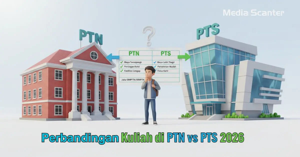 Perbandingan Kuliah di PTN vs PTS 2026: Mana Lebih Menguntungkan ...